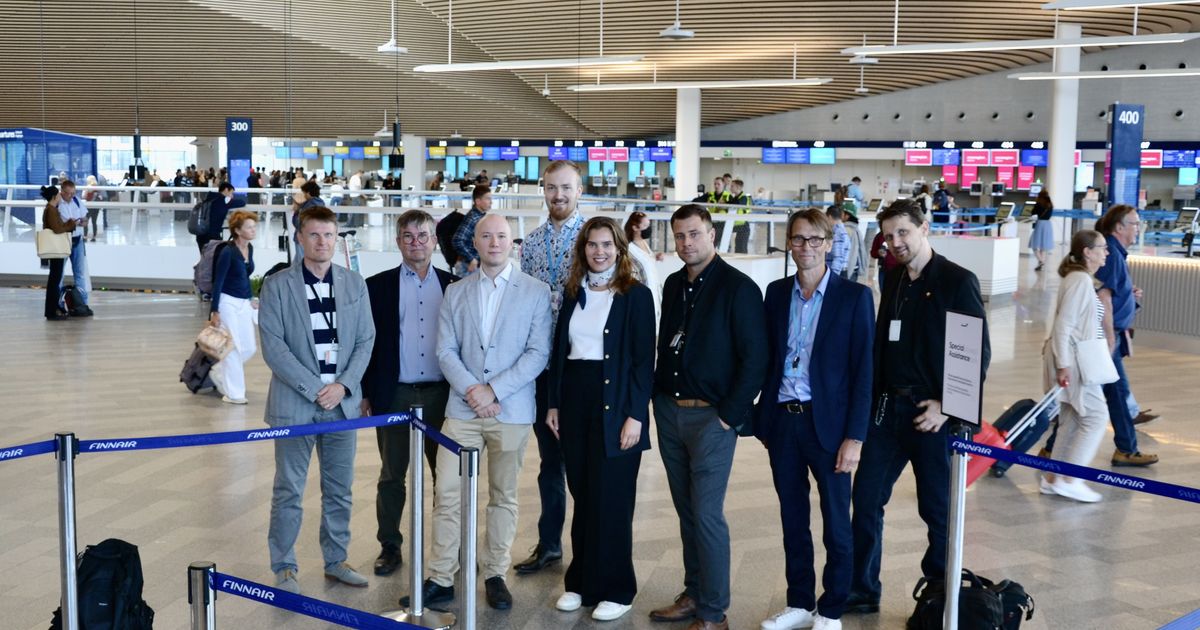 Students helped Finavia to analyze the terminal logistics at Helsinki ...