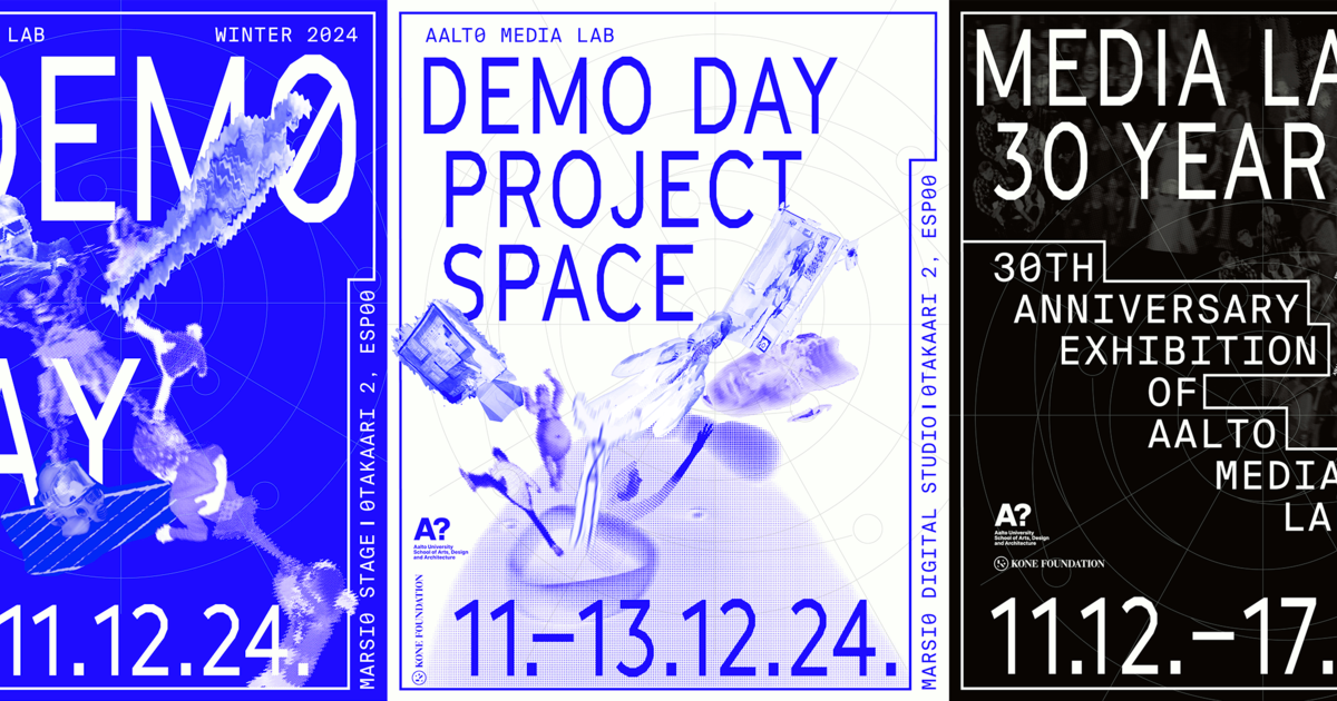 Aalto Media Lab Demo Day 2024 | Media Lab 30 Years Exhibition Opening ...